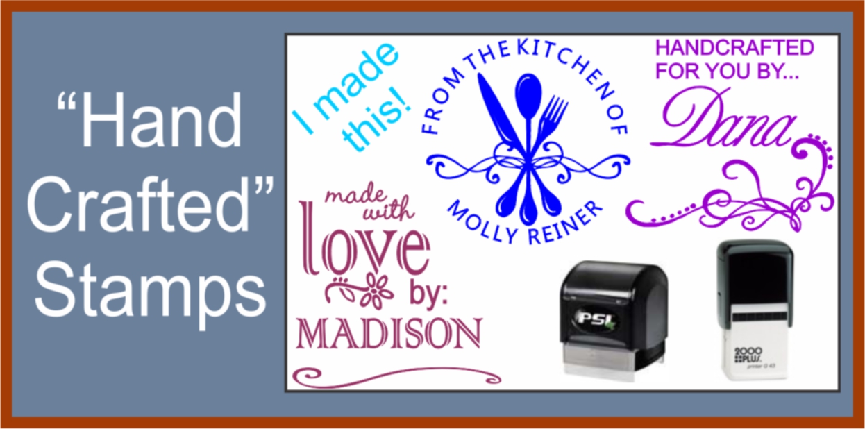 "Hand Crafted" Stamps